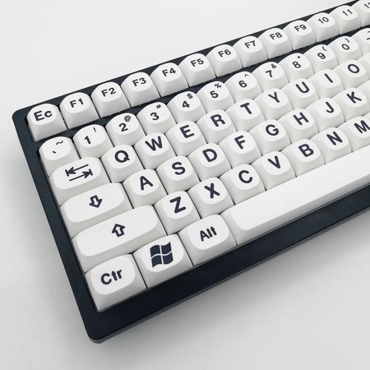 【Keycap Only】Minimalist Large Font Keycap 121 keys MA Profile PBT ...
