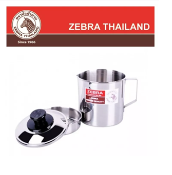 Zebra Thailand 1.0LT 12cm Oil Filter Pot with Spout / Oil Pot 1000ml ...