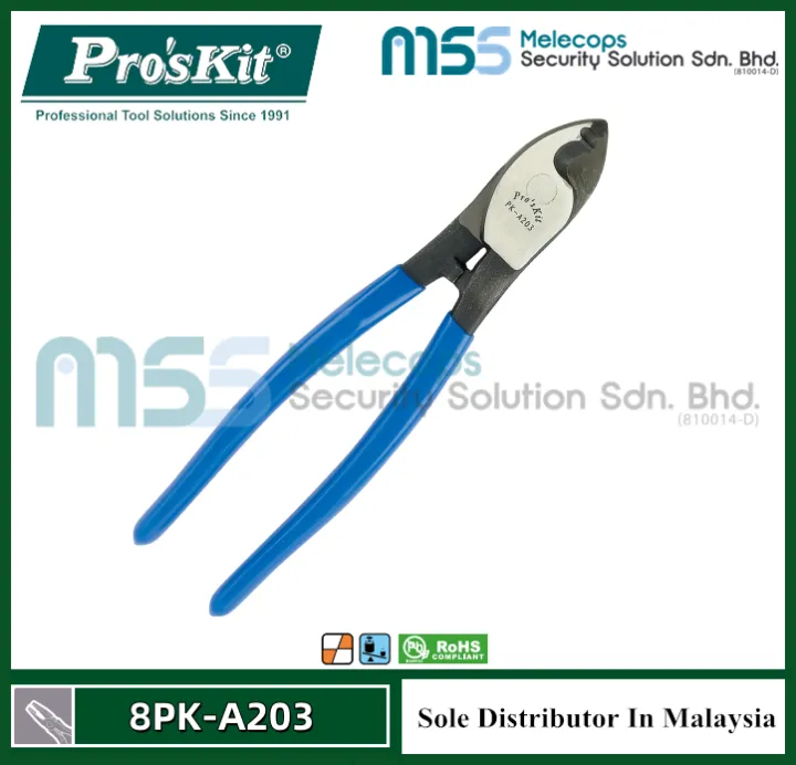 Pro'skit 8PK-A203 Forging Cable Cutter (210mm) | Lazada