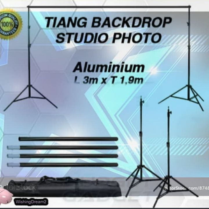 STAND BACKGROUND 3 METER | Lazada Indonesia
