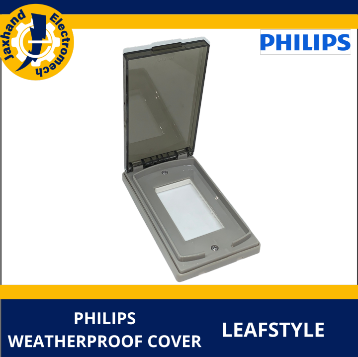 Philips Weatherproof Cover, Leafstyle 1gang to 3gang / for residential ...
