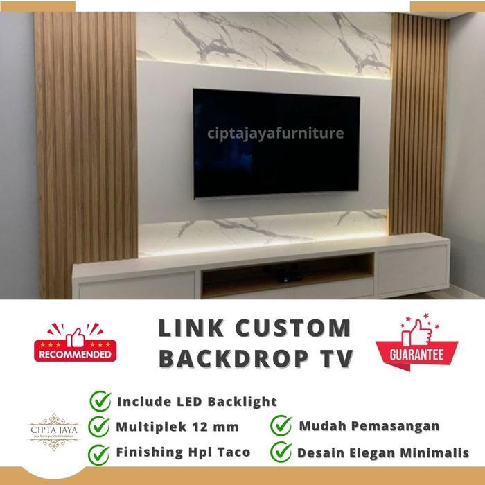 CUSTOM BACKDROP TV SESUAI KEBUTUHAN DAN KEINGINAN KONSUMEN - Elvoir ...