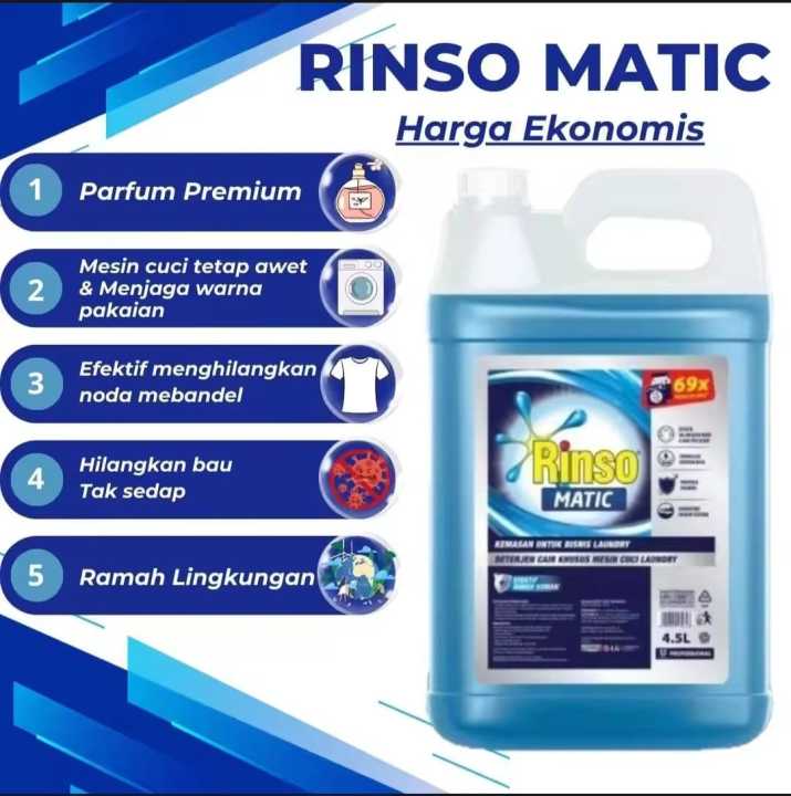 PROMO HARGA TERMURAH SABUN PENCUCI BAJU 4,5 LITER | Lazada Indonesia