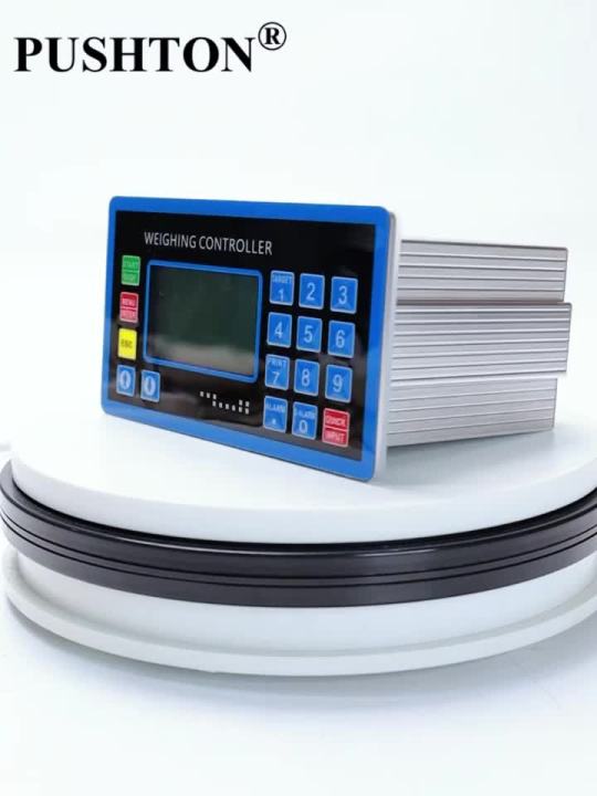 Conveyor Belt Scale Weighing Display Control Systems Indicator Weight Controller With LCD Screen ...