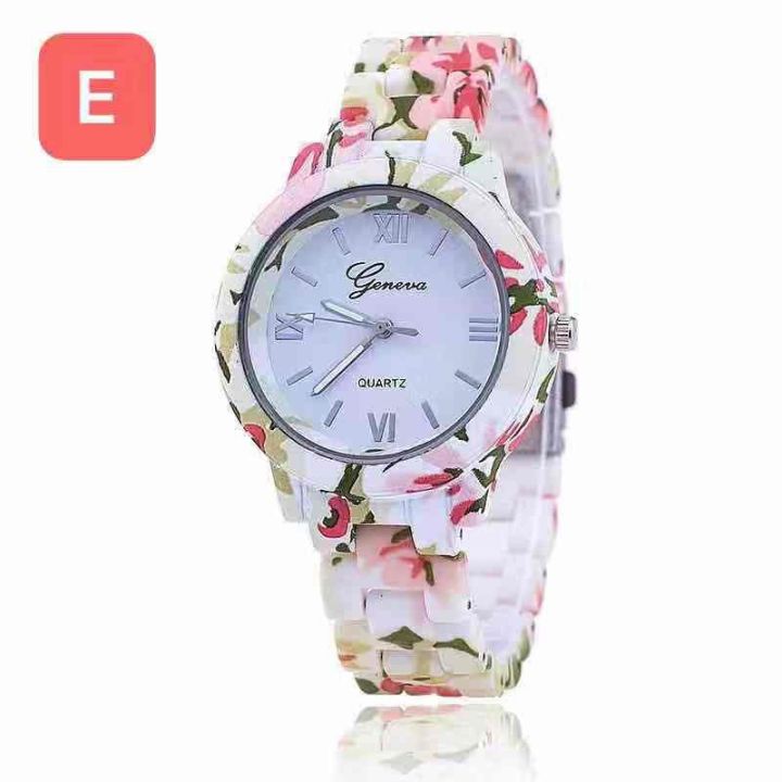 [ZIVOK] Bloom Geneva Flower Floral Ladies Watch Relo W0004 | Lazada PH