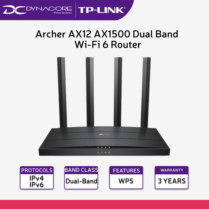 TP-Link Archer AX12 AX1500 Dual Band Wi-Fi 6 Router | Lazada Singapore