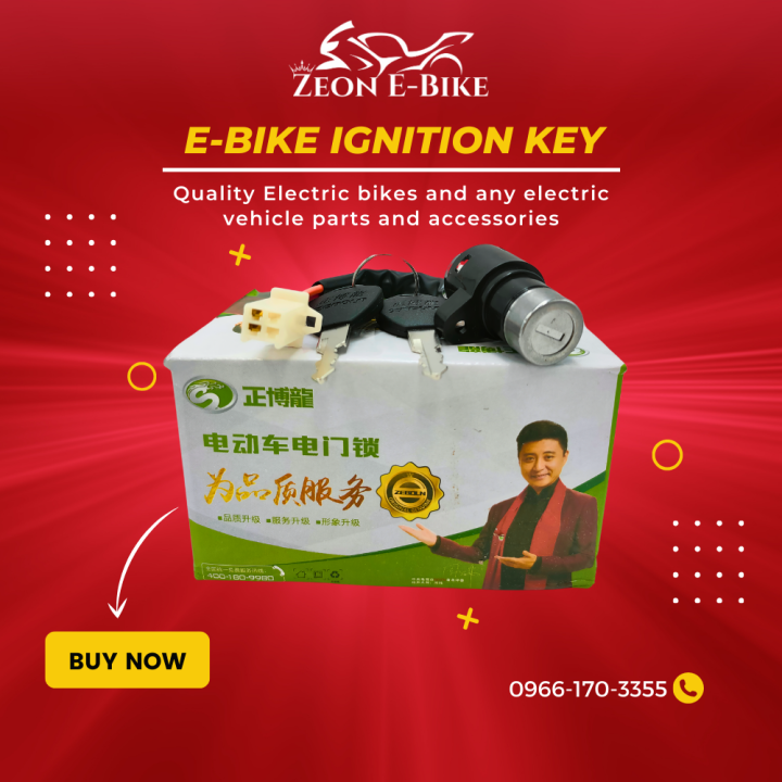 Universal Ignition Power Lock Key Switch Electric Bike Ignition ...