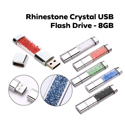Rhinestone Crystal USB Flash Drive - 8GB Thumb Drive USB Pendrive | Lazada