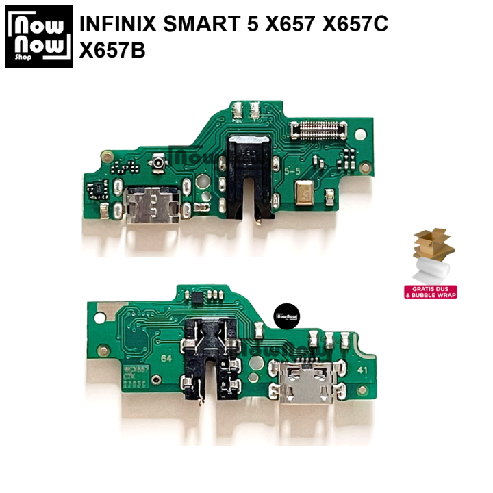 BOARD KONEKTOR PAPAN CAS INFINIX SMART 5 X657 X657C X657B PCB CONNECTOR ...