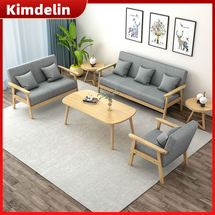 โซฟา KIMDELIN เก้าอี้สไตล์ญี่ปุ่นโซฟาสไตล์นอร์ดิกสามารถถูกใช้ได้2หรือ3 ...