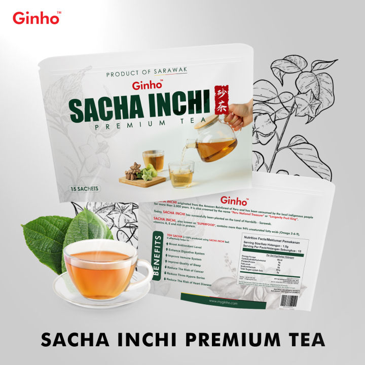 Ginho Sacha Inchi Premium Tea | Lazada