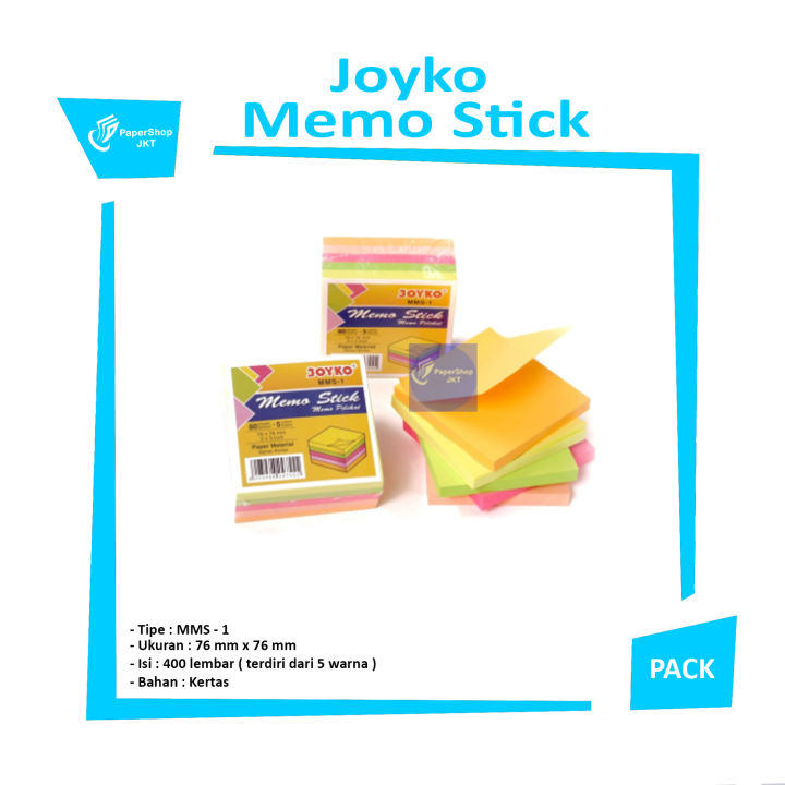 Joyko Memo Stick MMS-1 | Lazada Indonesia