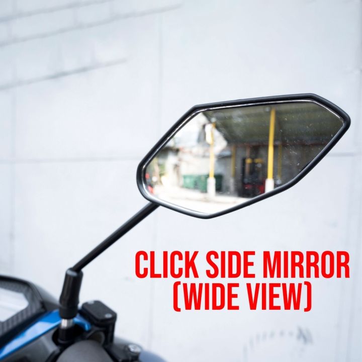 Honda click side mirror ADJUSTABLE BLACK SIDE MIRROR LONG STEM FOR ...