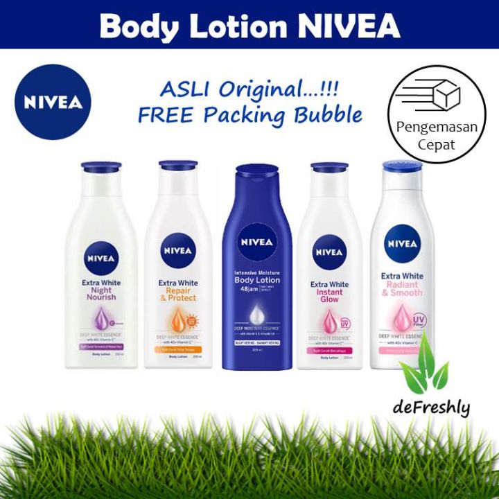 NIVEA Extra White Body Lotion - handbody nivea | 200ml | Lazada Indonesia