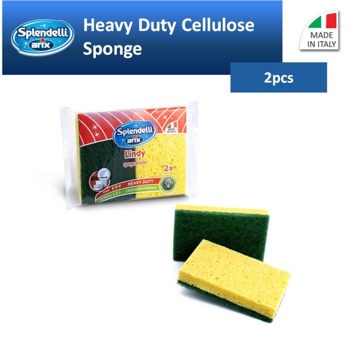 ARIX ® 2 In 1 Heavy Duty Cellulose Scourer (Art No. 224 | Lazada