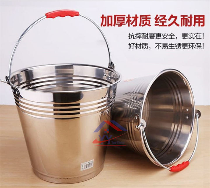 Stainless Steel Durable Water Pail/Stainless Steel Bucket /Ice Bucket ...