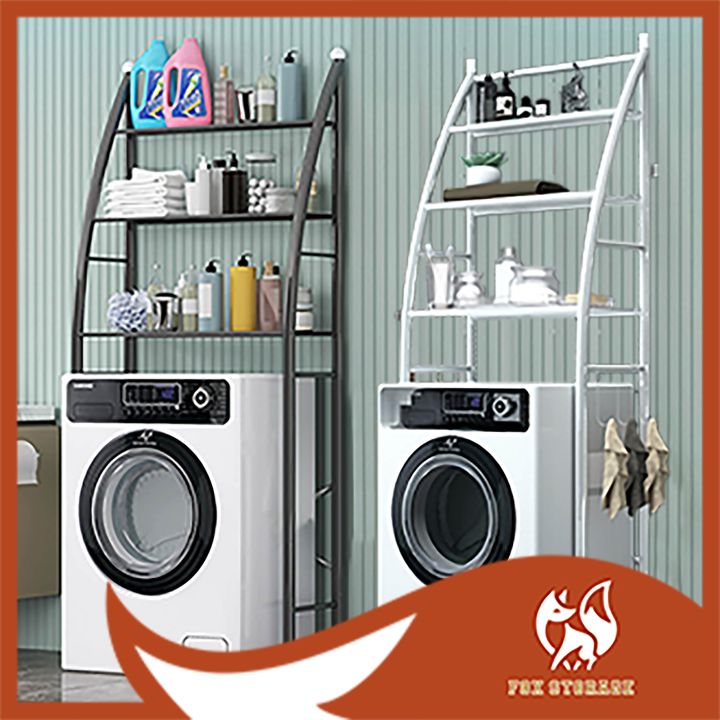 Sailing Washing Machine Rack New Toilet Bathroom Wall-Mounted Organizer ...