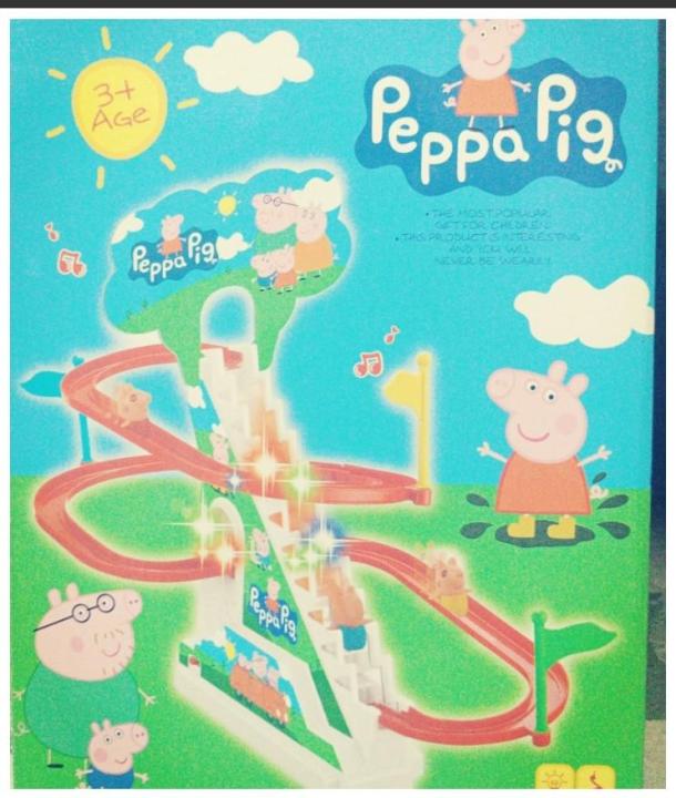 PEPPA PIG Slide and Ladder with Lights & Sounds | Lazada PH