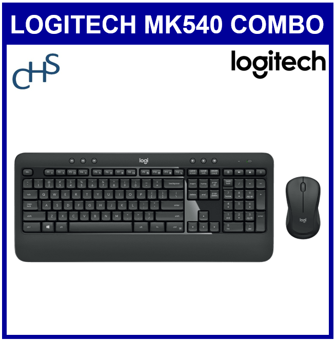 Logitech MK540 Advanced Wireless Combo Plug and Play Unifying Ready ...