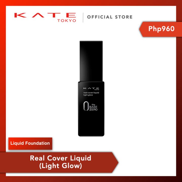 KATE Tokyo Real Cover Liquid Light Glow [Foundation] [Full Coverage ...
