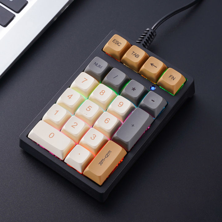 kangshaibi Keypad with Mechanical Blue Switches for Numbers Mechanical ...