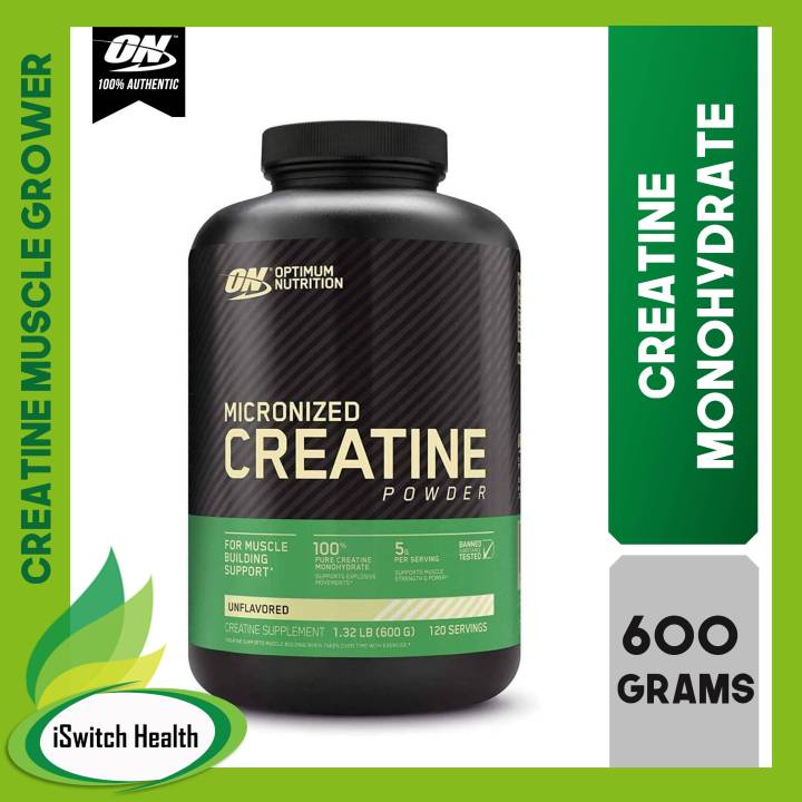 Optimum Nutrition Micronized Creatine Powder - 600g | Lazada PH
