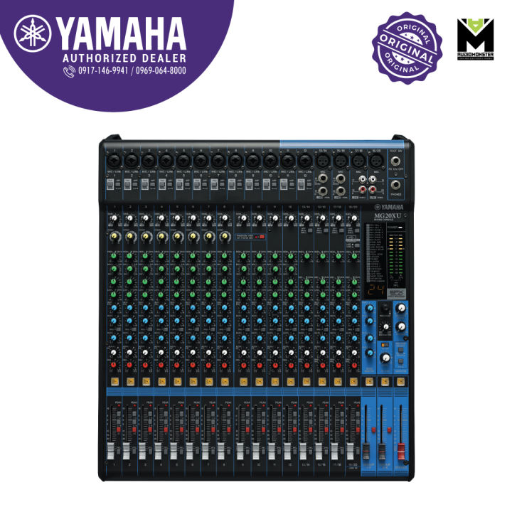 Original Yamaha MG20XU 20-channel Mixer with USB and Effects | Lazada PH