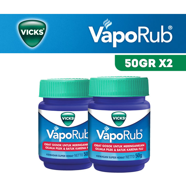 Vicks Vaporub Obat Batuk 50 - Paket Isi 2 | Lazada Indonesia
