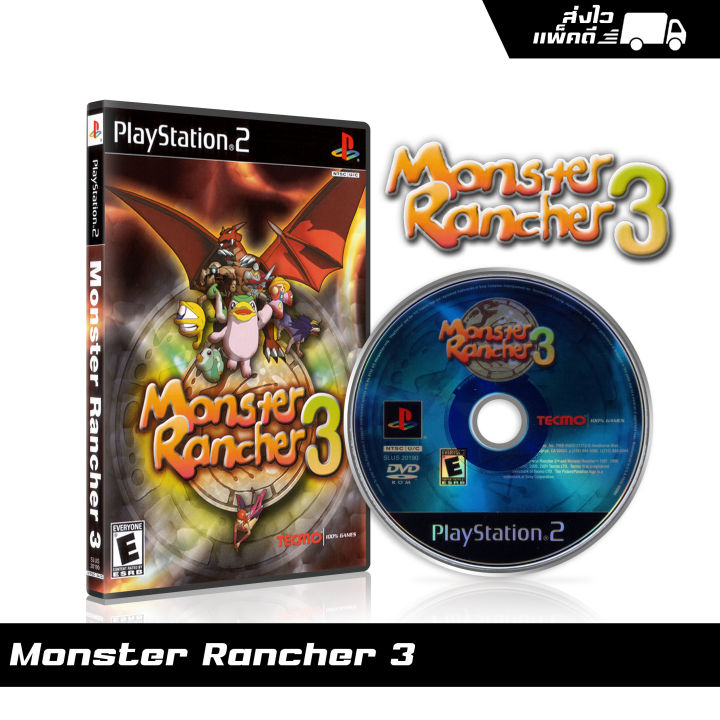 แผ่นเกม PS2 Monster Rancher 3 (english) สกรีนแผ่น พร้อมปกใส่กล่อง ...