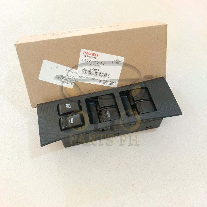 [GENUINE] Main Power Window Switch Front LH for Isuzu DMAX, MUX [2014 ...