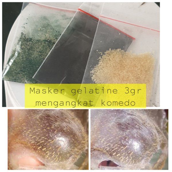 Masker Gelatin Komedo 3gr | Lazada Indonesia