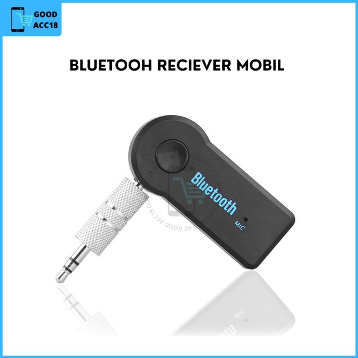 Bluetooth audio reciever mobil aduio jack 3.5mm | Lazada Indonesia