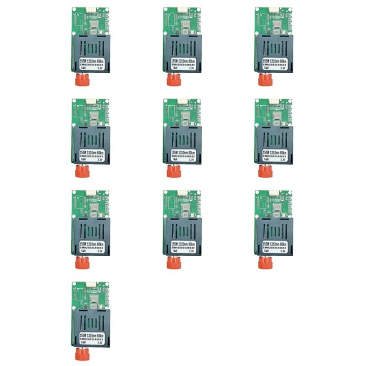 10X TTL Optical Transmitter Module 60KM Optical End Device Dedicated ...
