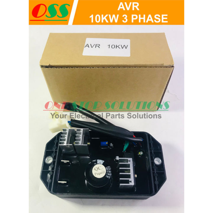 AVR GENERATOR UNIVERSAL 10KW 3 PHASE AVR GENSET | Lazada Indonesia