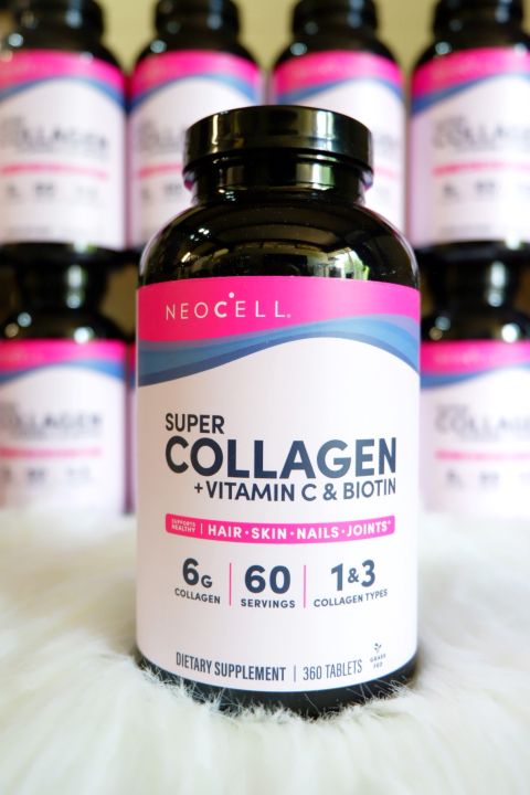 Neocell Super Collagen + C with Biotin 360 Tablets 100% Original from ...