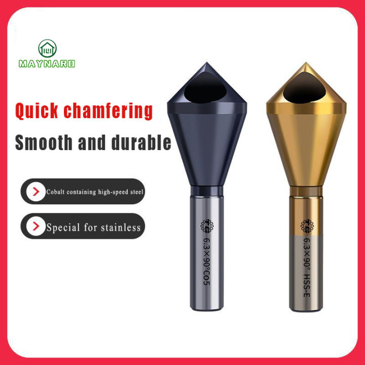 HSS Chamfering Device Single Inclined Hole Chamfer Cutter Deburring ...