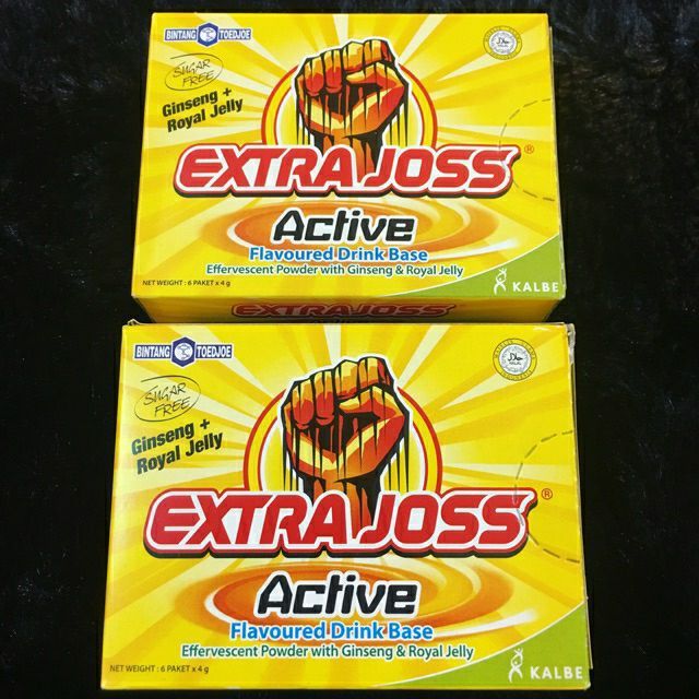 Extra Joss Active Energy Drink Powder (6X4g sachets) | Lazada