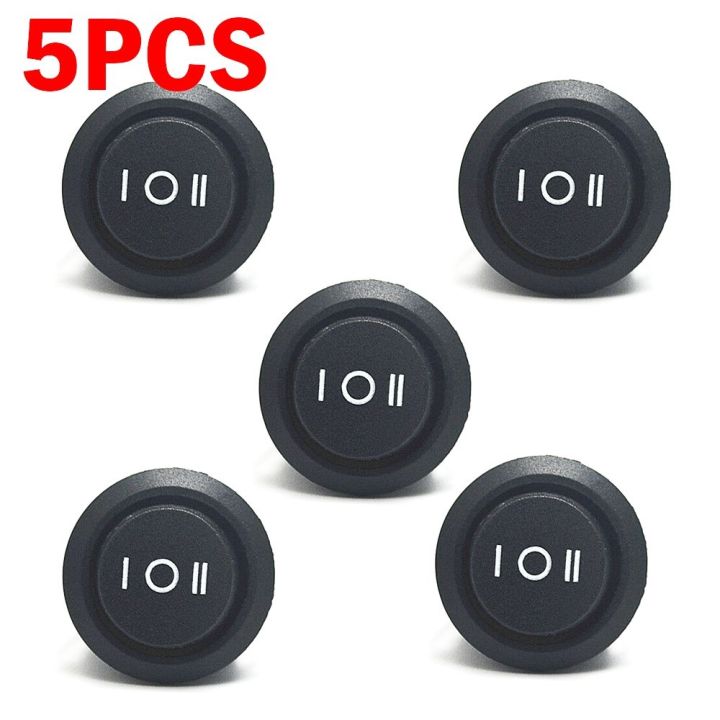 【Our Homes Store 】 Convenient 5 Pack Automotive Rocker Switch 20mm SPDT ...