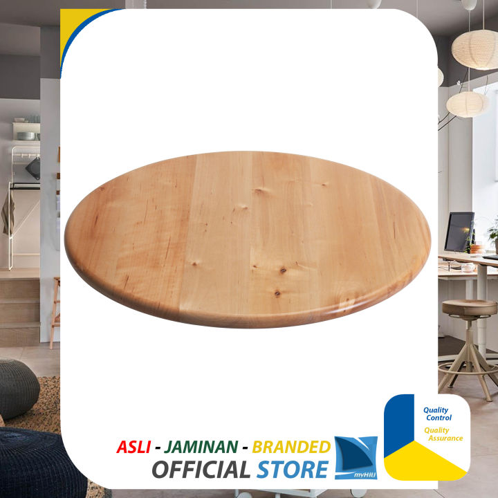 Papan Saji Putar Serbaguna Live Stream Pameran - Rotary Oak Table for ...