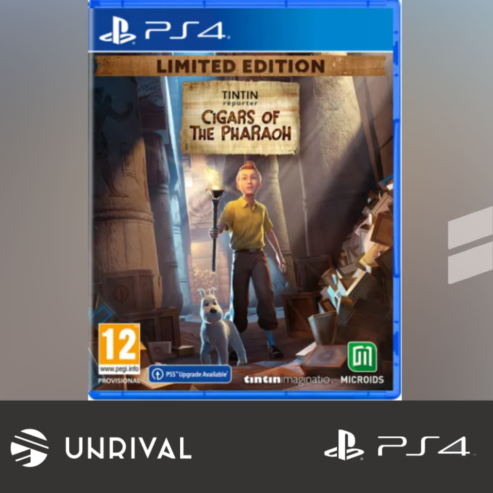 PS4 Tintin Reporter - Cigars of the Pharaoh [Limited Edition]- /R2 EUR ...