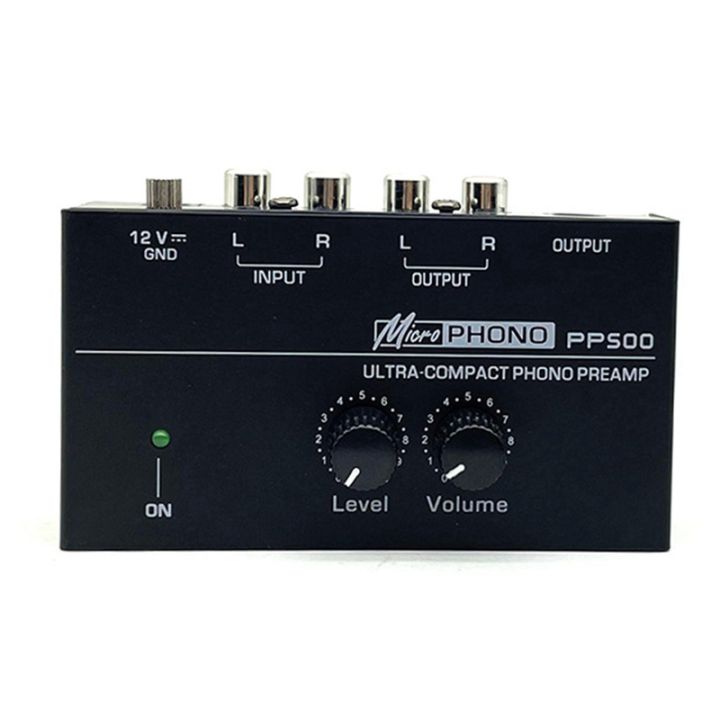 PP500 Record Player Preamplifier Vinyl Turntable Amplifier Preamplifier ...