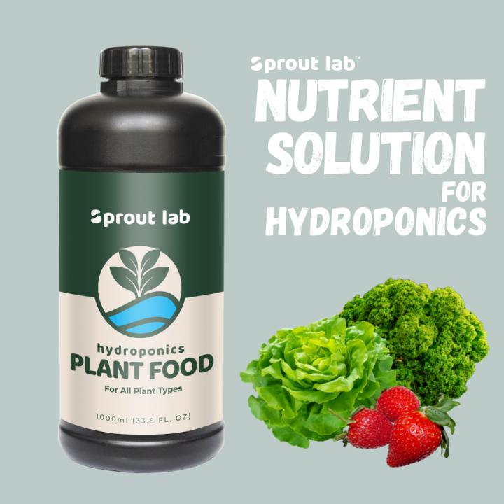 Sprout lab | 2 in 1 Hydroponic Plant Food Nutrient Concentrate Solution - All Crop Types ...