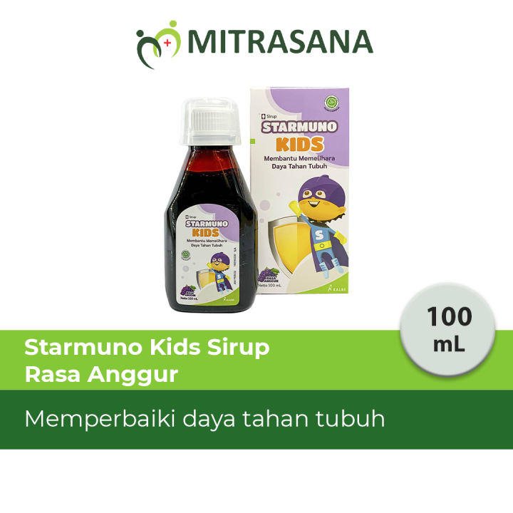 Starmuno Kids Syr 100 Ml - Memelihara Daya Tahan Tubuh | Lazada Indonesia