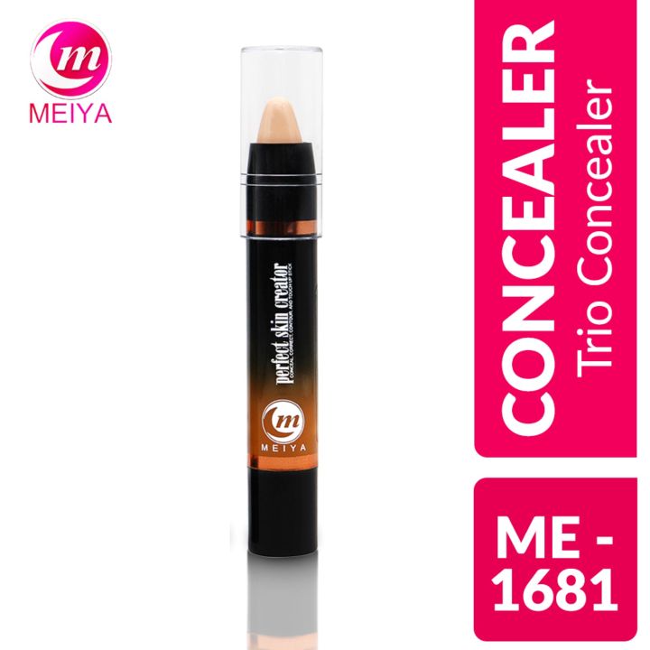Meiya Trio Concealer Modifying Concealer 2.6g Blends Smoothly and ...