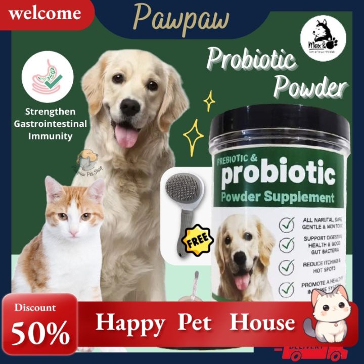 Pawpaw Max&Paw Probiotic for Dog Pet Cat Vitamin Probiotik Prebiotic ...
