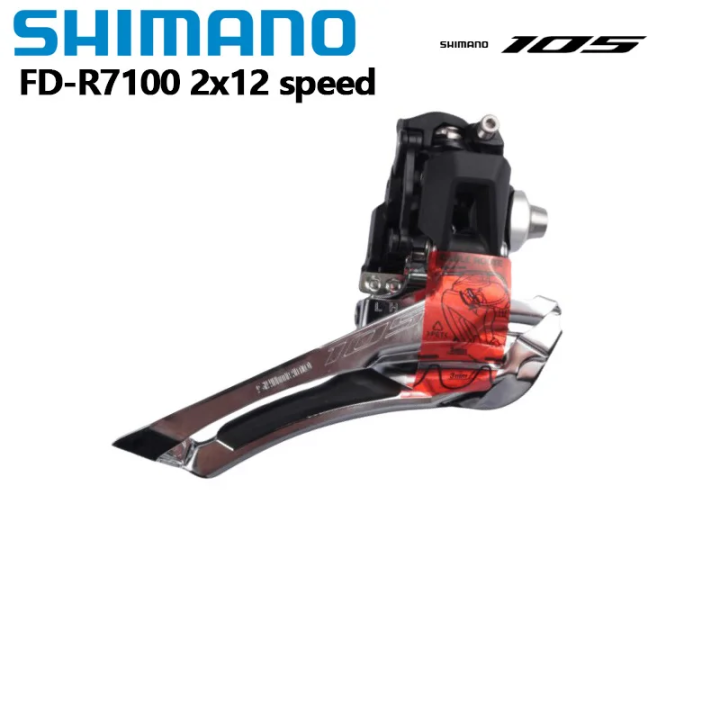 Shimano 105 r7100 Cùi đề trước 2x12 tốc độ xe đạp đường trường FD-r7100 ...
