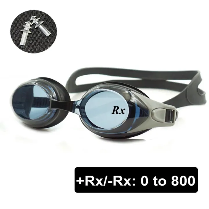 Optical Swim Goggles +Rx -Rx Prescription Swimming Glasses Adults ...