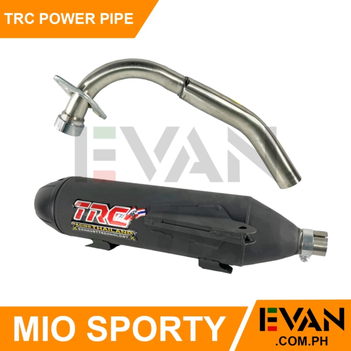 EVAN.COM TRC Muffler Pipe For Mio Sporty/Fino Carb/Nouvo Motorcycle ...