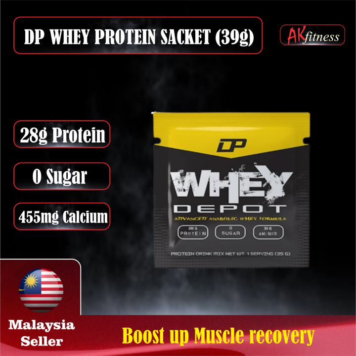 Whey Protein Powder DP Whey Depot sachet ( HALAL TESTED ) Dutch ...