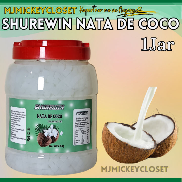 Shurewin Nata De Coco For Halo-halo Milktea Bussiness %% | Lazada PH